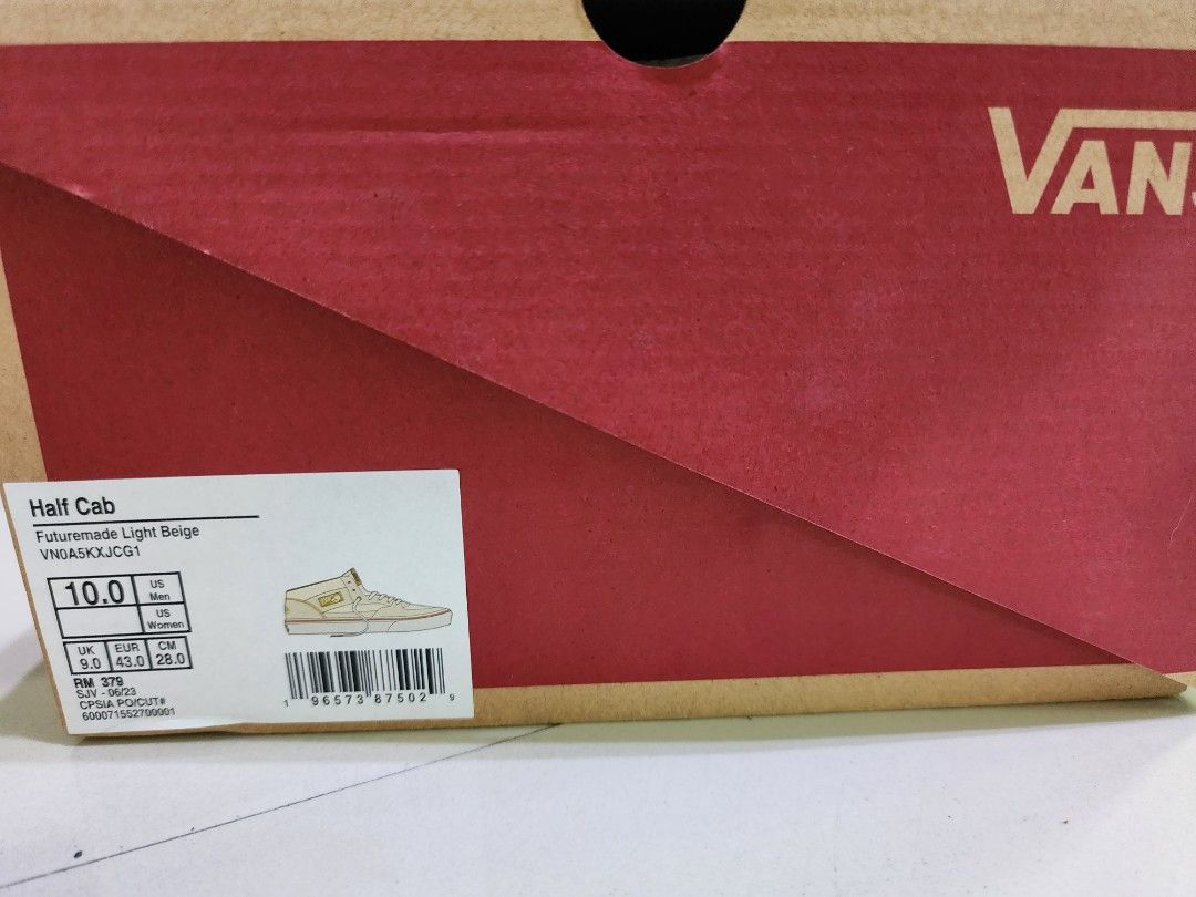 Vans x FTMD *Futurrmade Half Cab, Men's Fashion, Footwear, Sneakers on ...