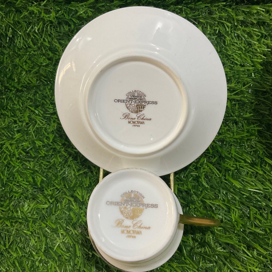 Venice Simplon Orient Express Collection Bone China Momoyama White Gold ...