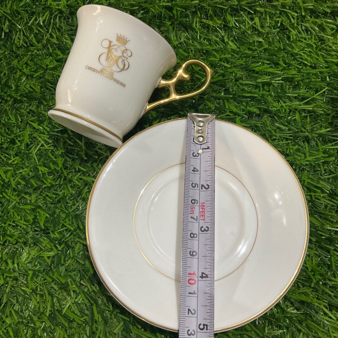 Venice Simplon Orient Express Collection Bone China Momoyama White Gold ...