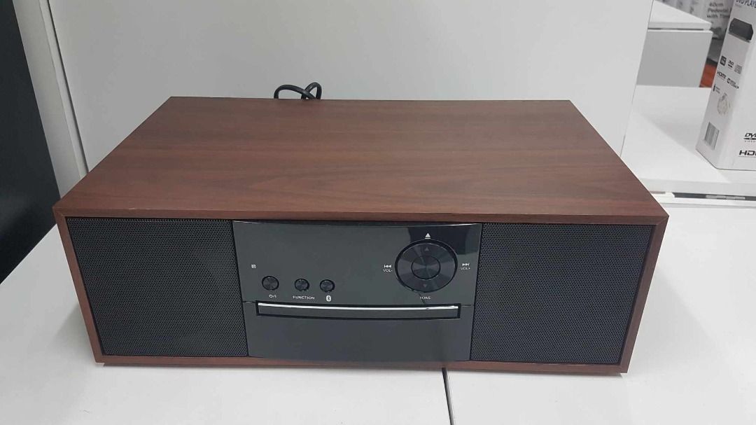 Veon Wooden BT Micro System, Audio, Portable Music Players on Carousell