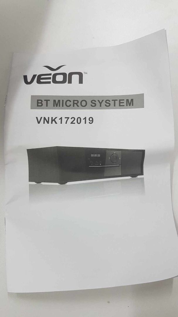 Veon Wooden BT Micro System, Audio, Portable Music Players on Carousell