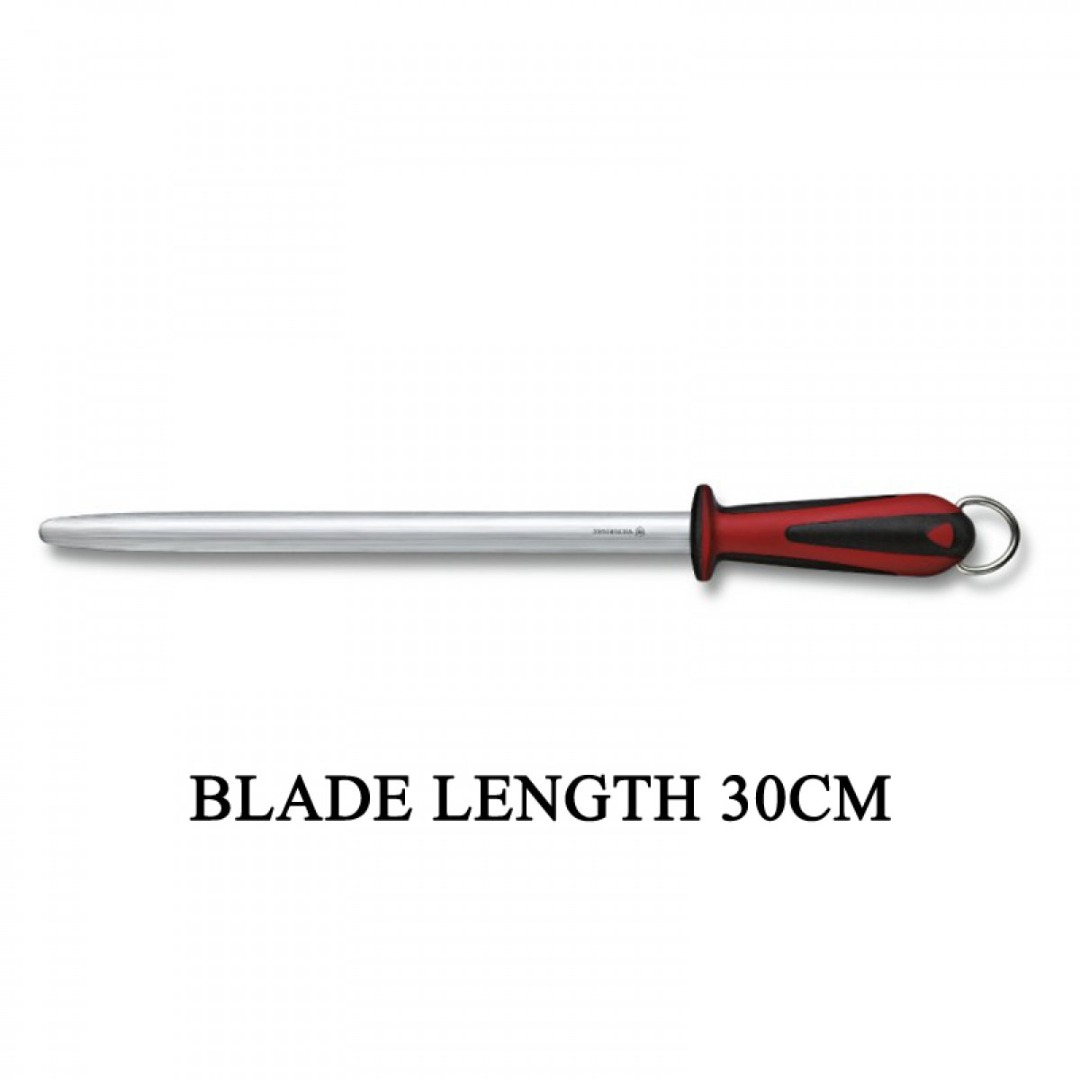 Victorinox Oval Dual Grip Micro-Fine 30cm Butcher Sharpening Steel ...