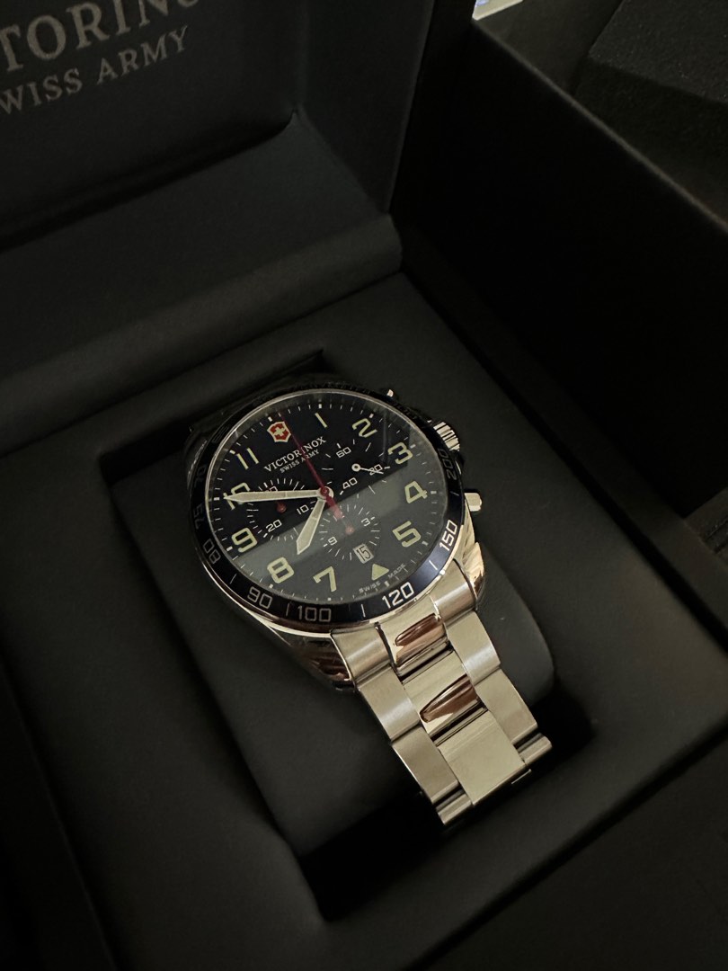 Victorinox Swiss Army Fieldforce Chronograph Watch, Men's Fashion ...