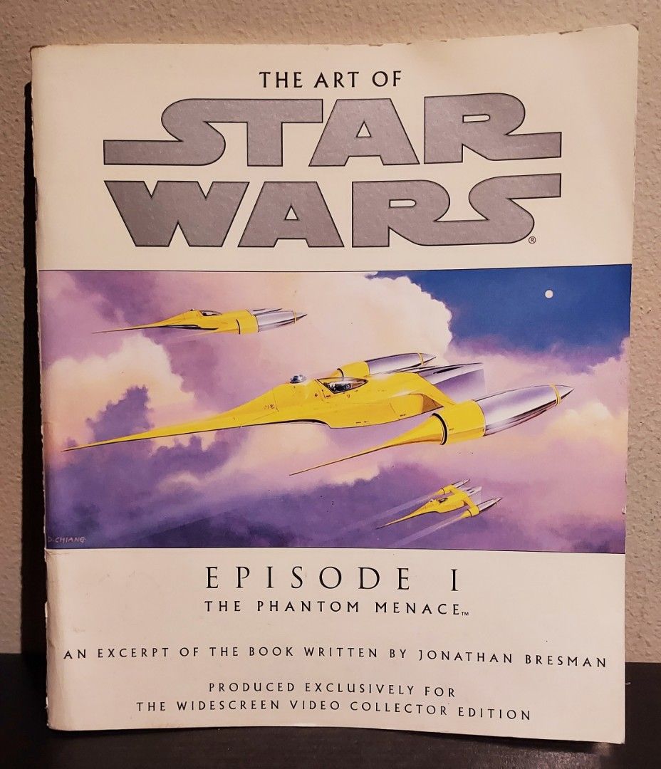 VINTAGE 1999 The Art of Star Wars Episode 1 The Phantom Menace Book on ...