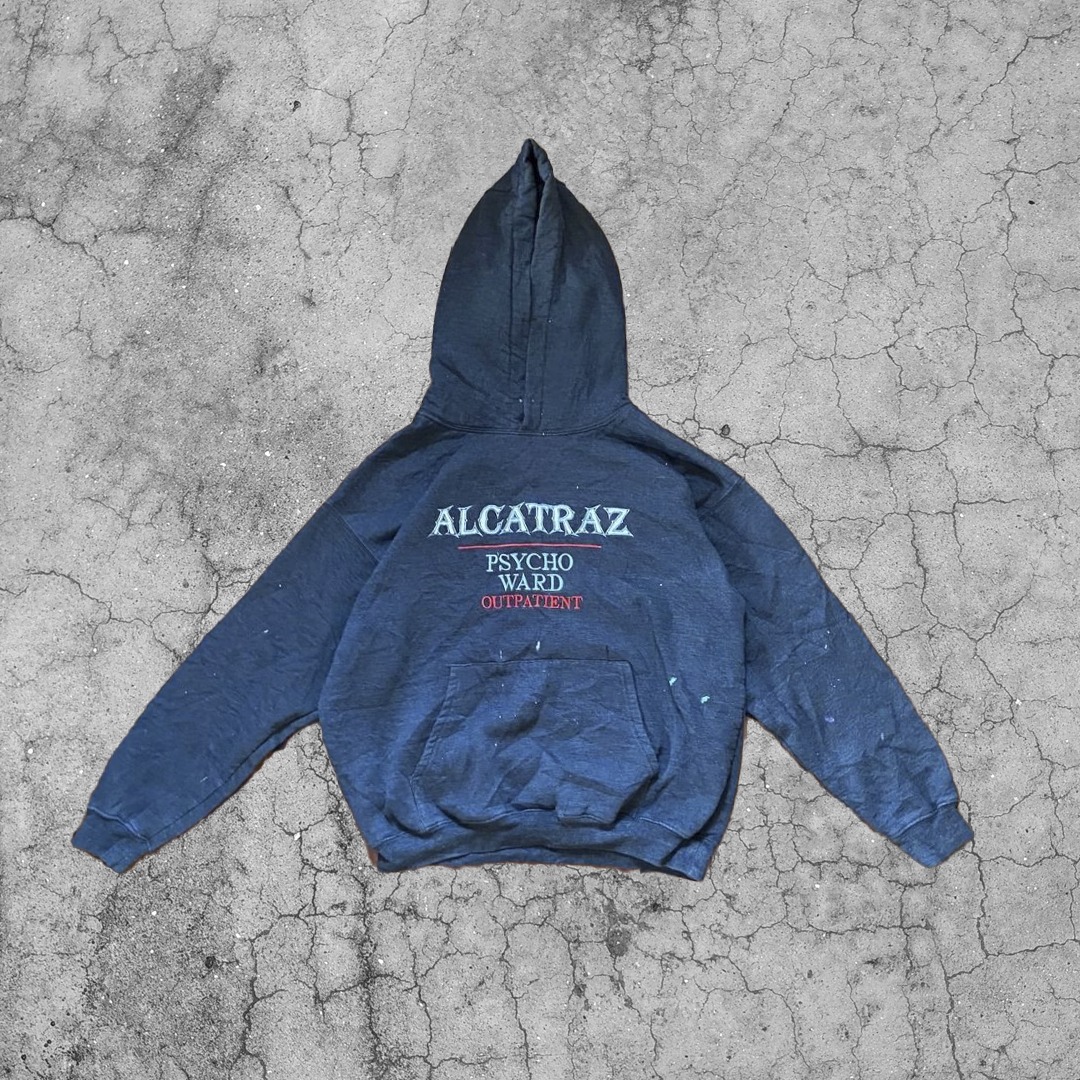 Vintage Alcatraz Hoodie Jacket on Carousell