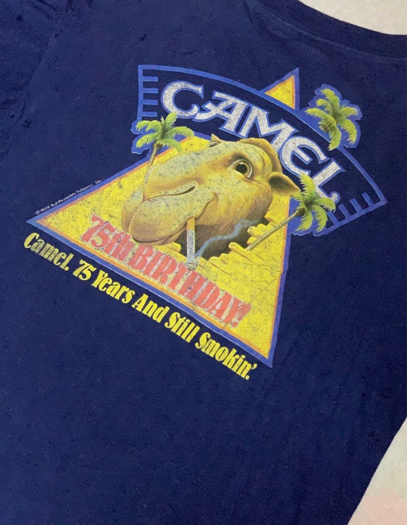 VINTAGE CAMEL, Men's Fashion, Tops & Sets, Tshirts & Polo Shirts on ...