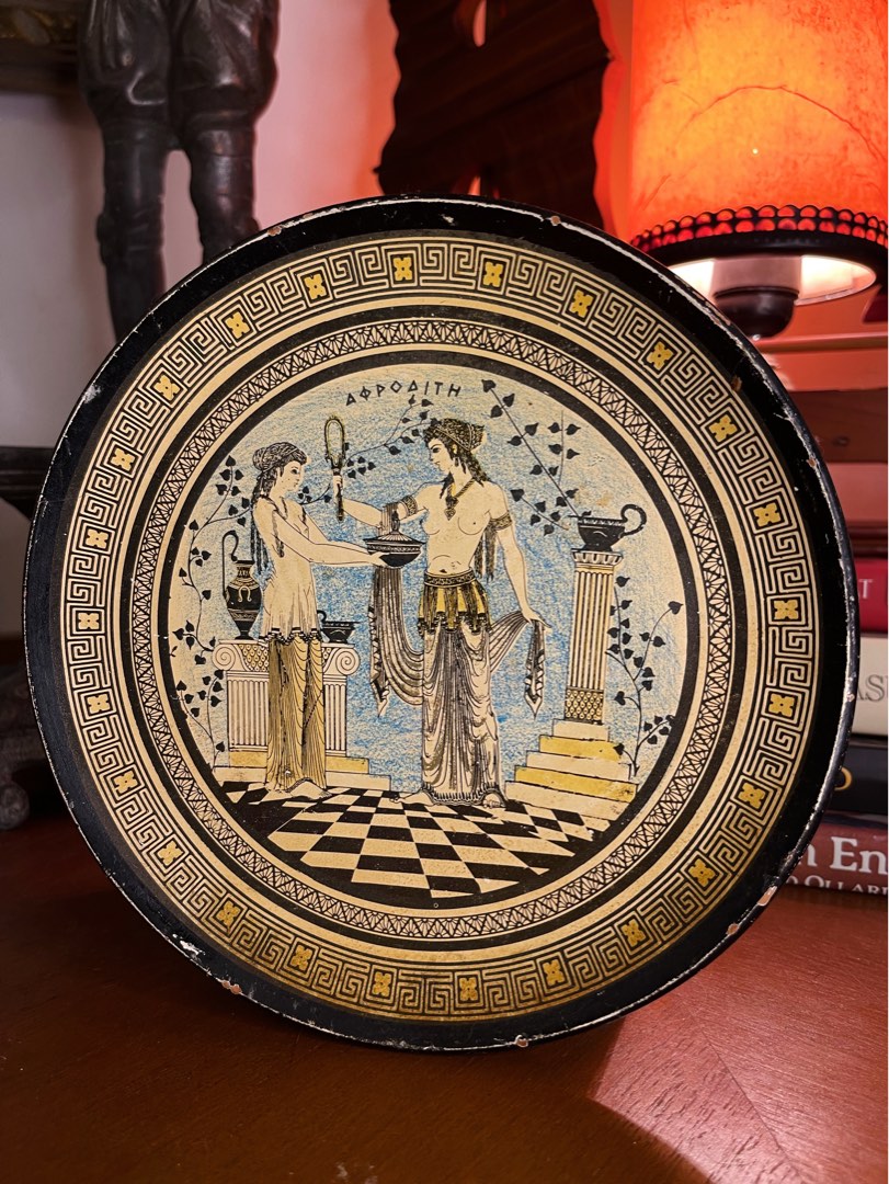 Vintage Ceramic Plaque Greek Methodology Made In Greece, Hobbies & Toys ...