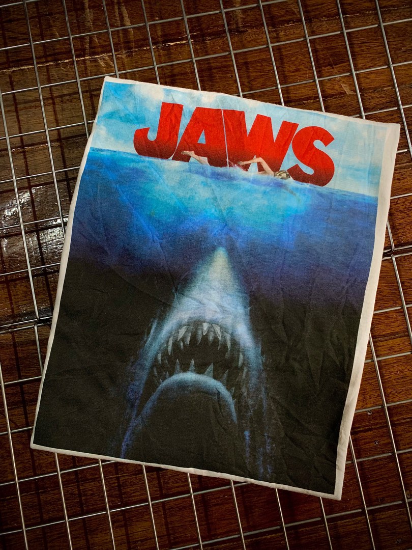 Vintage Jaws Movie, Men's Fashion, Tops & Sets, Tshirts & Polo Shirts ...