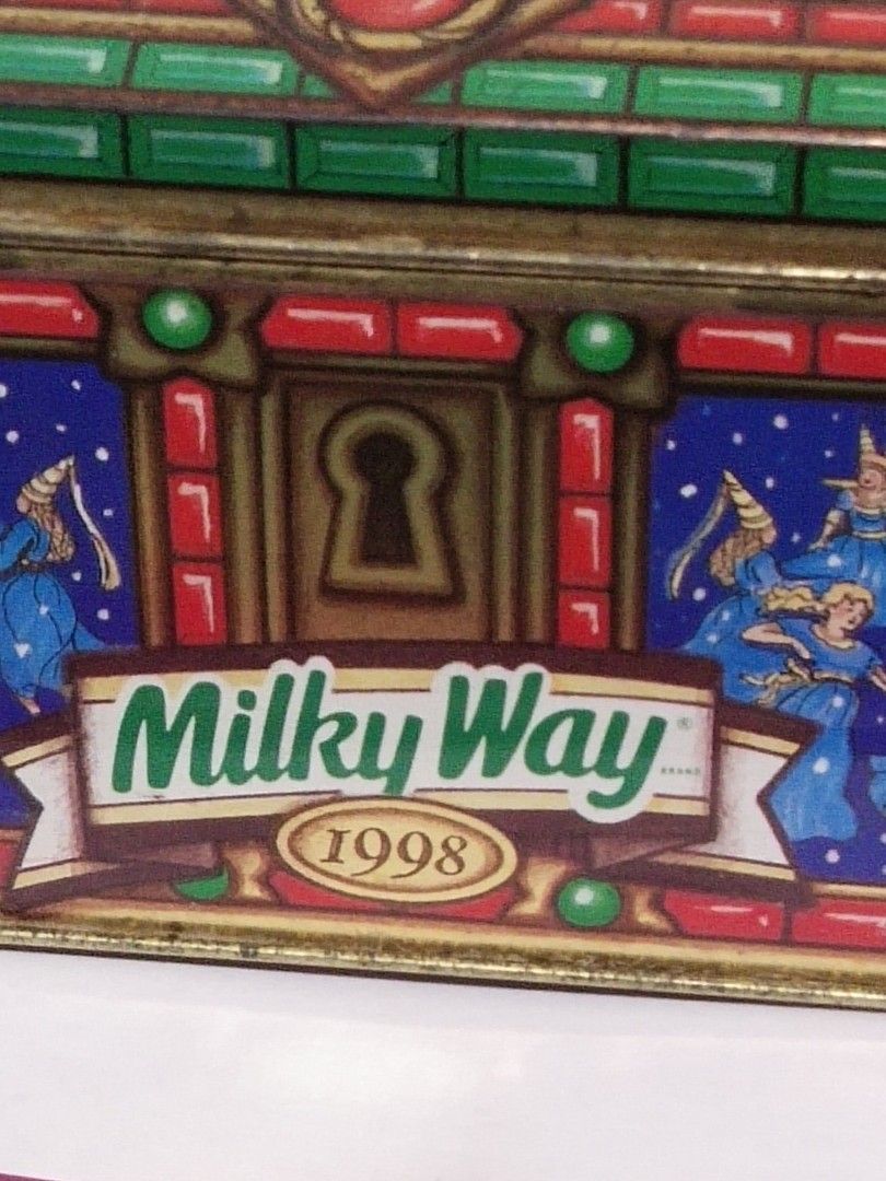 vintage "Milky Way" Limited Edition EMPTY Tin Canister/1998/Nice ...