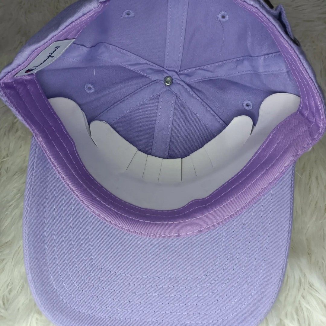 Violet logo dad hat/cap by Champion, Men's Fashion, Watches ...