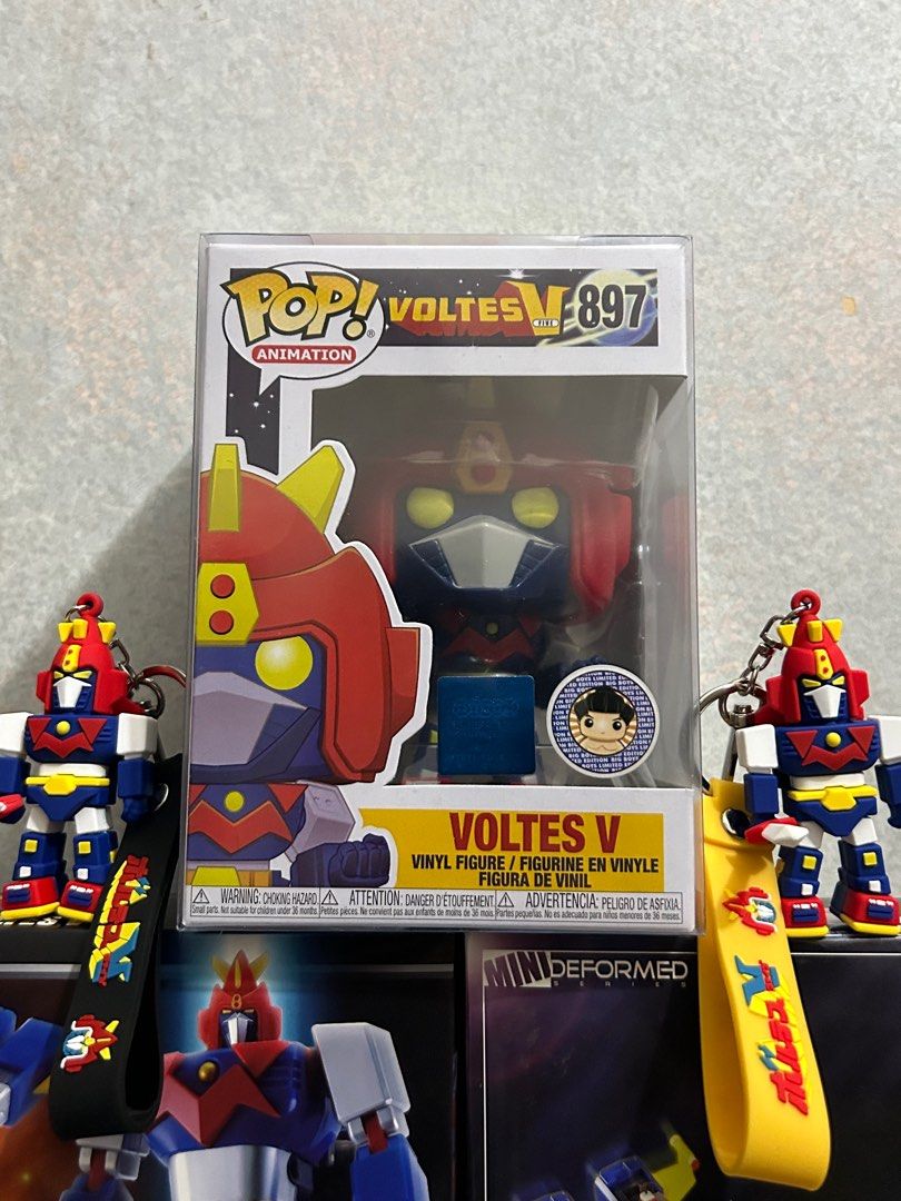Voltes V Set (Mini Action Toys, Not Bearbrick, Not Lego, Not Chogokin ...