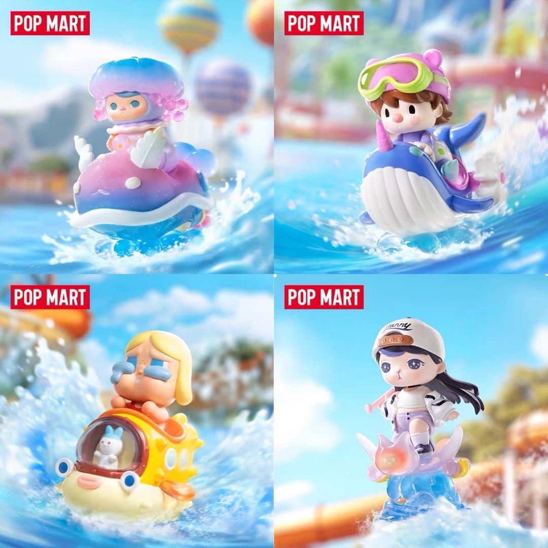 WATER PARTY MAX POPMART / FULL SET / SINGLE BLIND BOX / ABLE TO CHOOSE ...