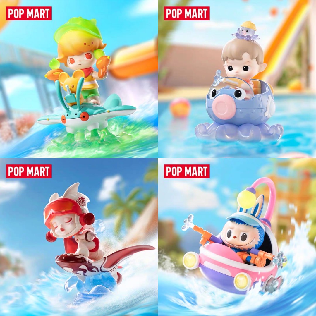 WATER PARTY MAX POPMART / FULL SET / SINGLE BLIND BOX / ABLE TO CHOOSE ...