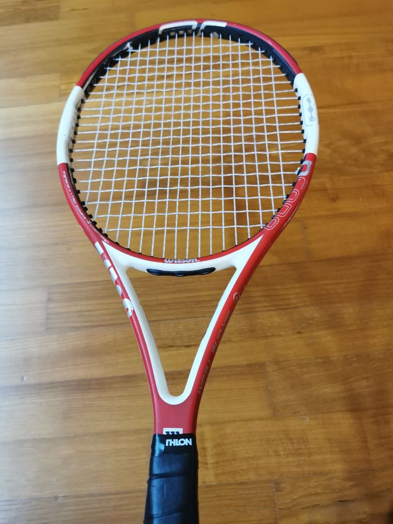 Wilson ncode six-one team, Sports Equipment, Sports & Games, Racket ...