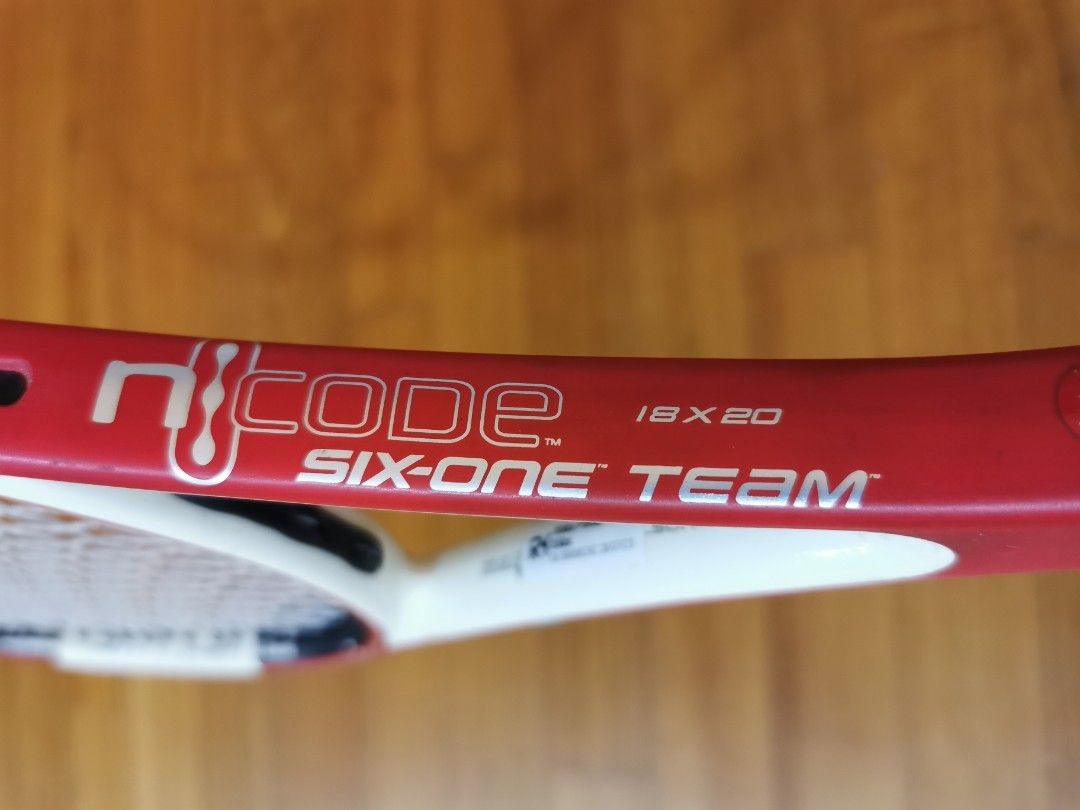 Wilson ncode six-one team, Sports Equipment, Sports & Games, Racket ...