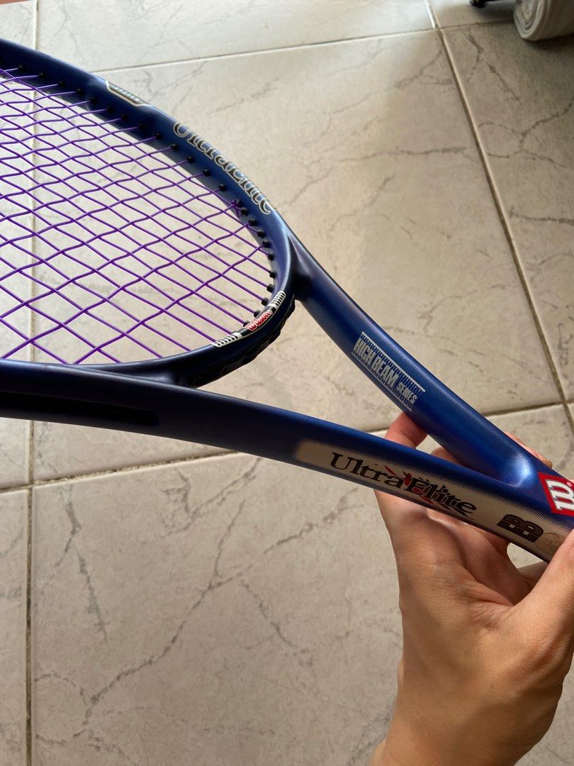 Wilson Ultra Elite Tennis Racquet (High Beam Series), Sports Equipment ...