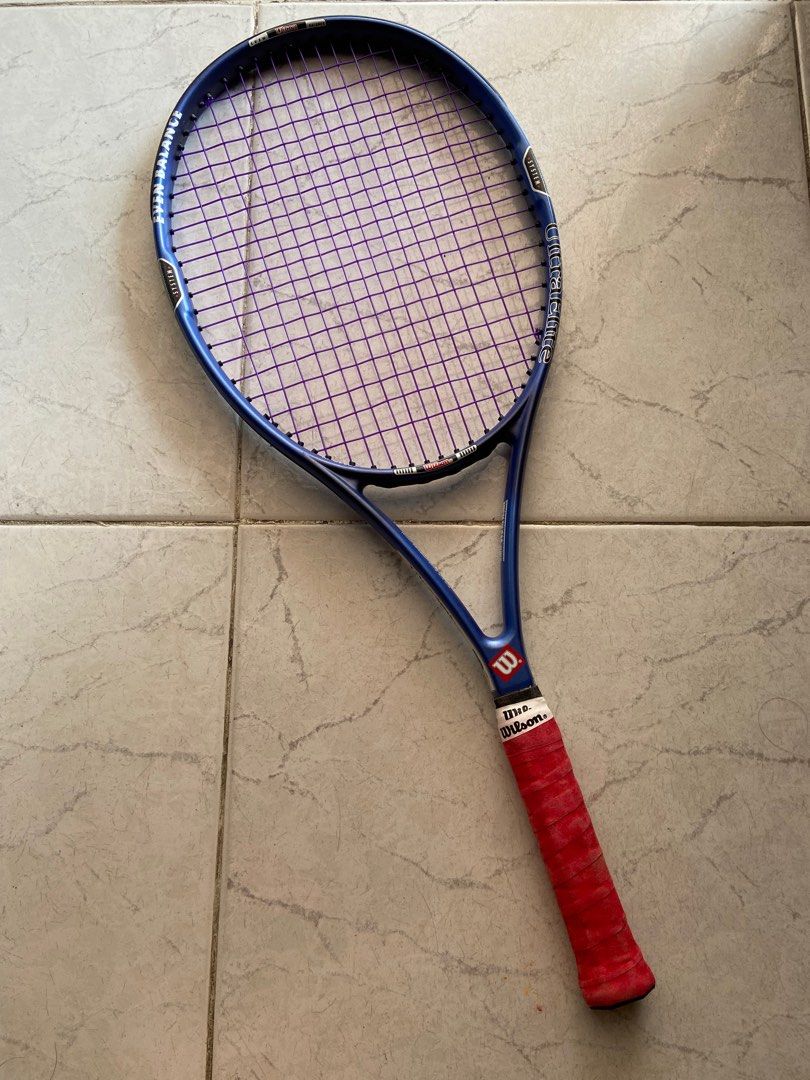 Wilson Ultra Elite Tennis Racquet (High Beam Series), Sports Equipment ...