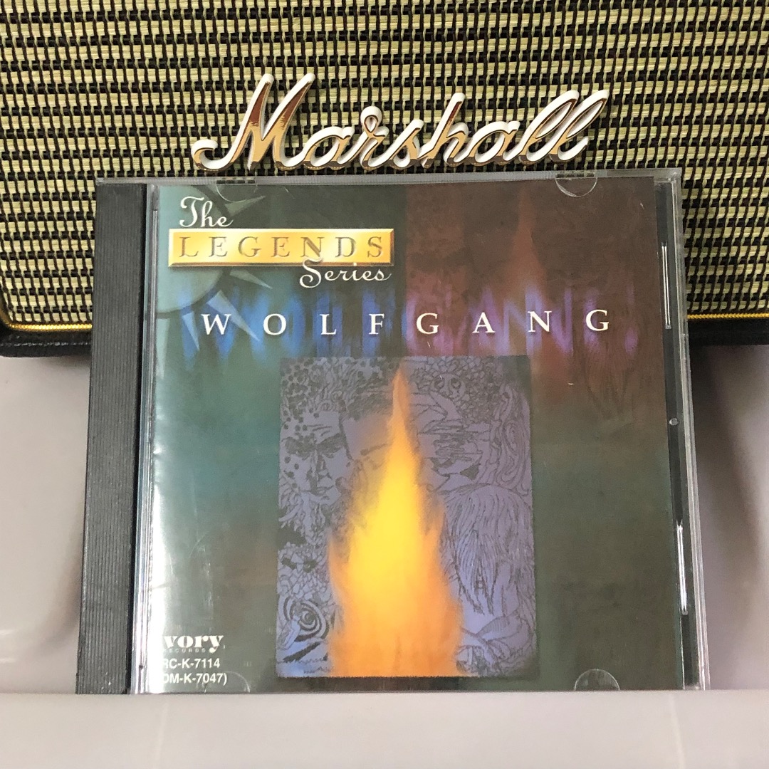 WOLFGANG - The Legends Series (RARE CD), Hobbies & Toys, Music & Media ...