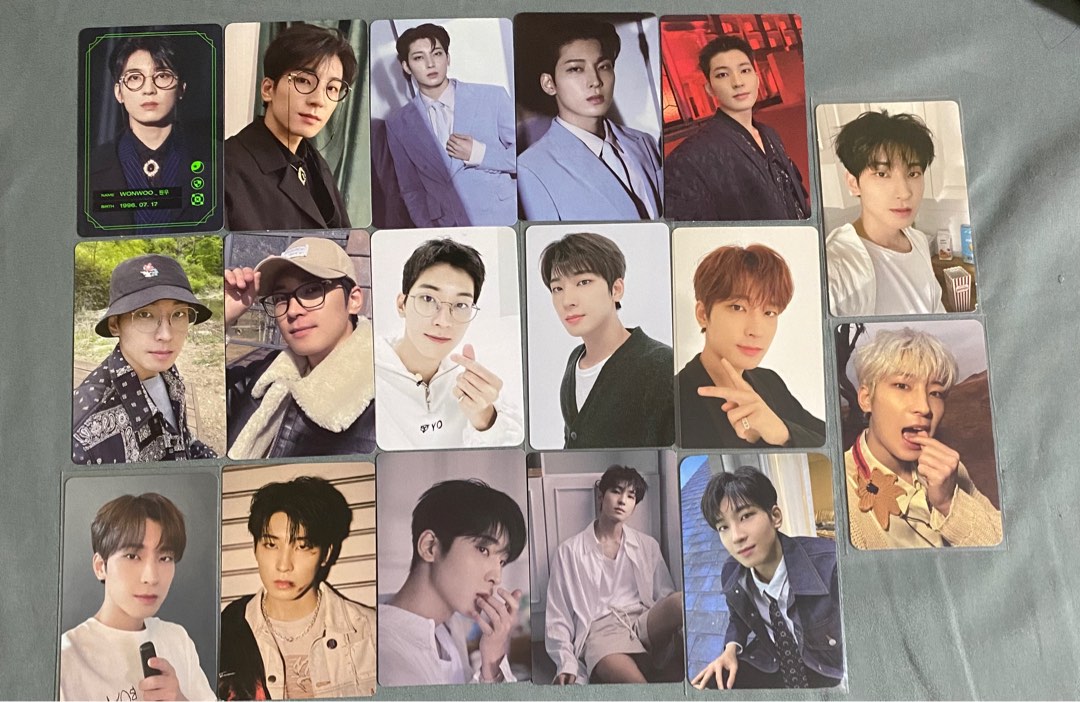 Wonwoo Photocards Set on Carousell