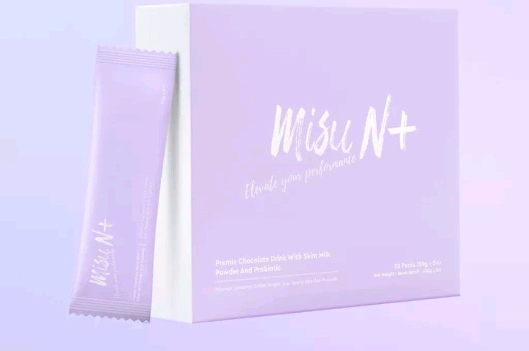 Xmegami Misu N + Meal Replacement Cocoa Drinks, Health & Nutrition ...