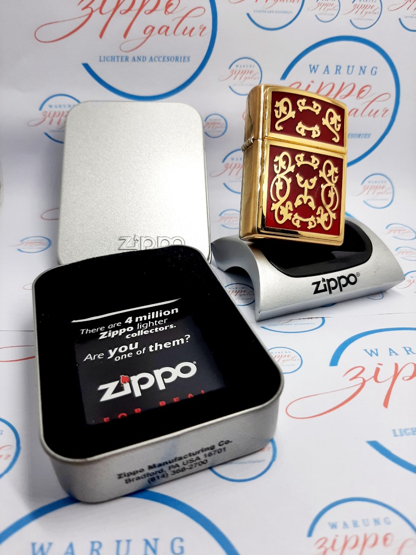 ZIPPO Emblem IMPERIAL FILIGRE 706 Tahun 2005, Antik, Pajangan di Carousell