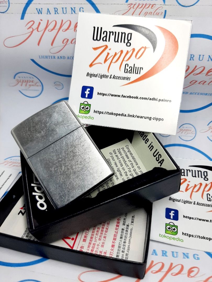 Zippo Flame Design 48495, Antik, Pajangan di Carousell