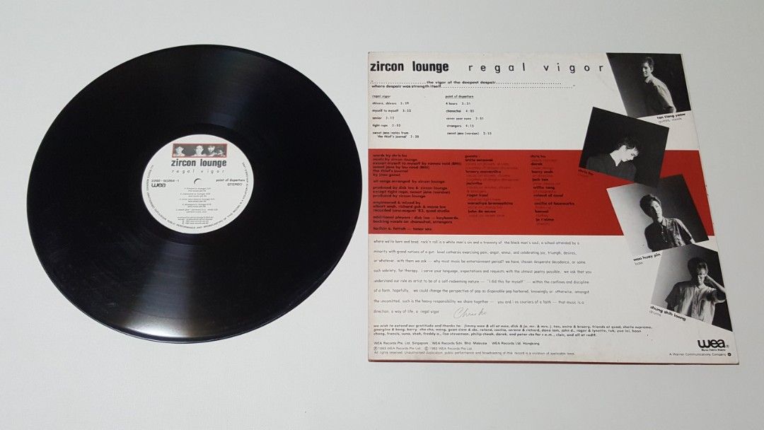 Zircon Lounge vinyl record, Hobbies & Toys, Music & Media, Vinyls on ...