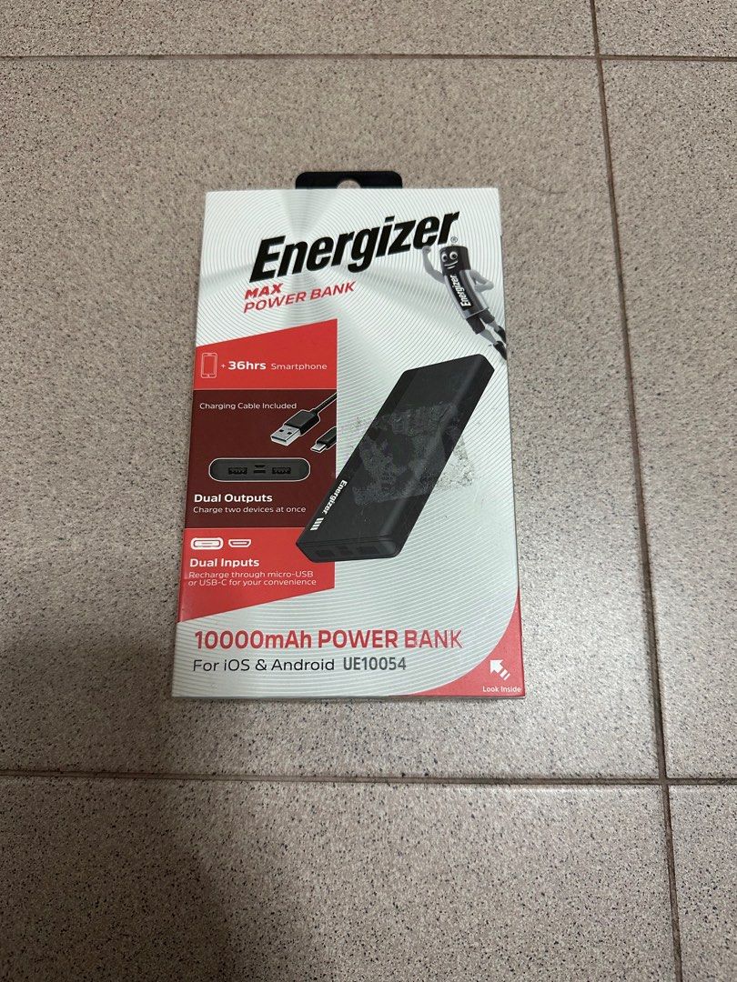 10000mAh power bank, Computers & Tech, Parts & Accessories, Chargers on ...