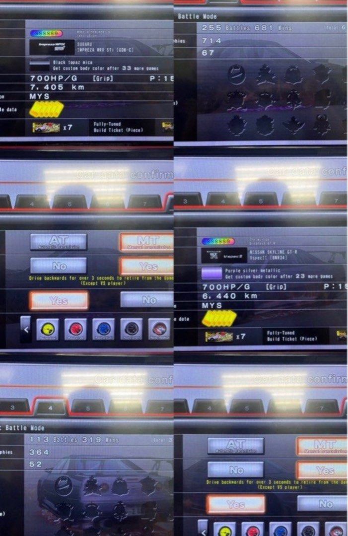 10 pro r32 full meter rainbow OCM data wangan wmmt wmmt6rr, Video ...