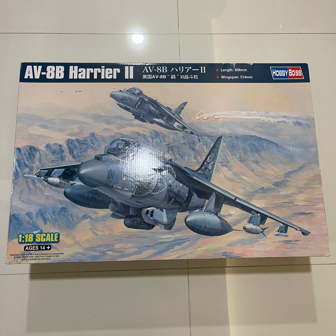 1:18 AV-8B Harrier II, Hobbies & Toys, Toys & Games on Carousell