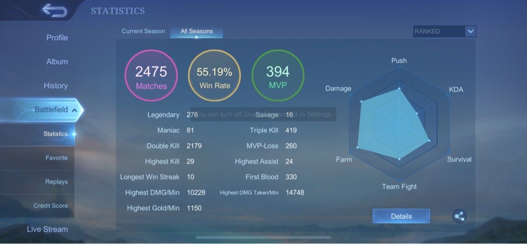 121 SKINS 9 EPIC SKINS, PRIME BEATRIX, SAINT SEIYA BADANG, LIGHTBORN ...