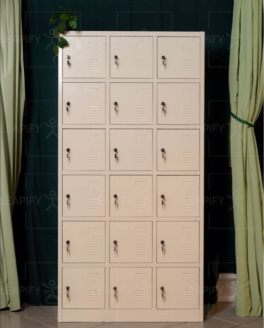18-Door Steel Locker on Carousell