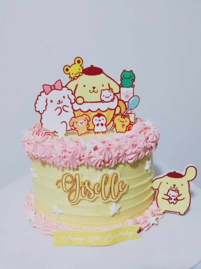 2d edible Icing decorated cake, Food & Drinks, Homemade Bakes on Carousell