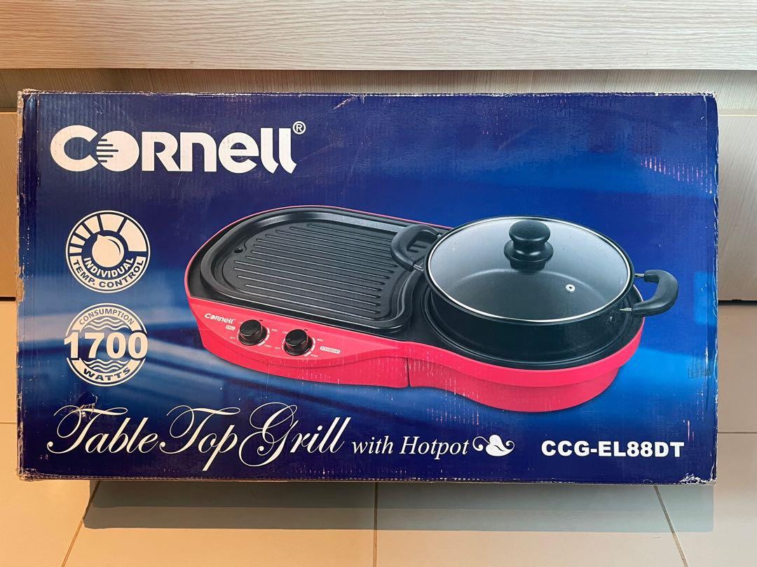 2-in-1 steamboat bbq pan grill hot pot set, TV & Home Appliances ...