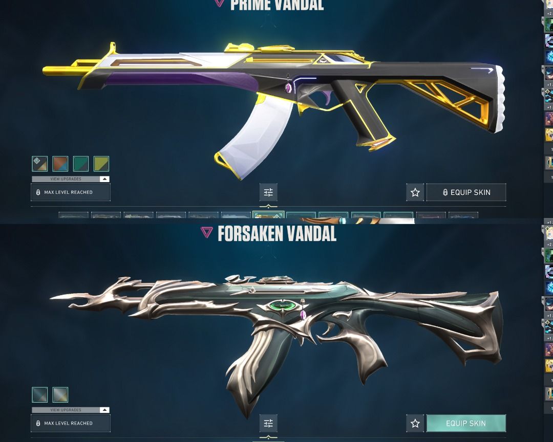 3 Knives 12 VP Skins Cheap Valorant Account, Video Gaming, Gaming ...