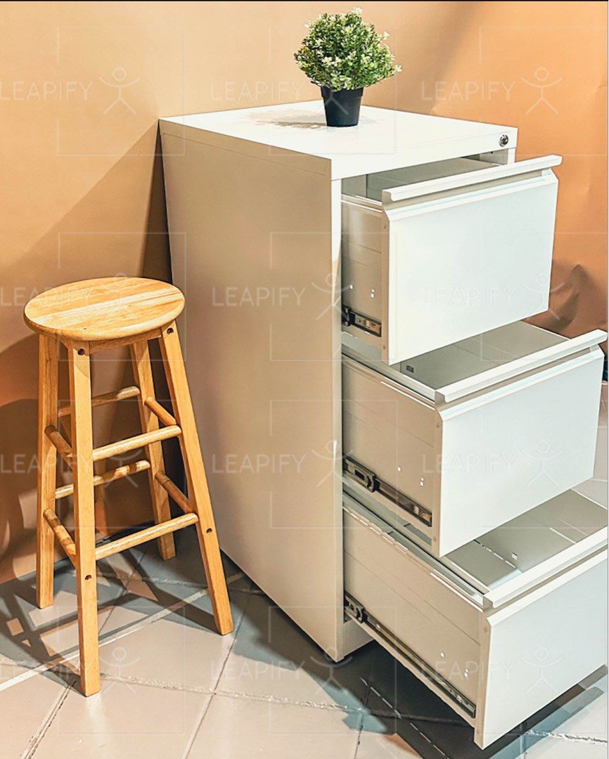 3-Layer Steel Filing Cabinet on Carousell