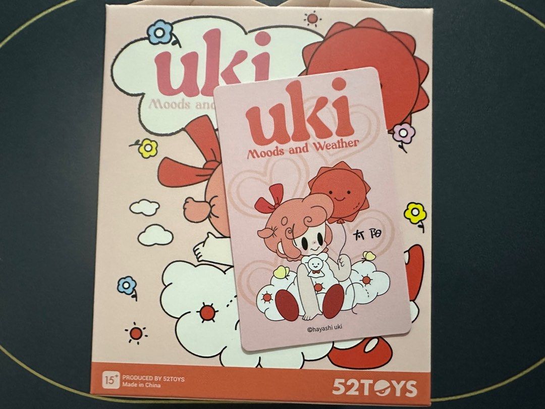 52Toys Uki Moods and Weather, Hobbies & Toys, Toys & Games on Carousell