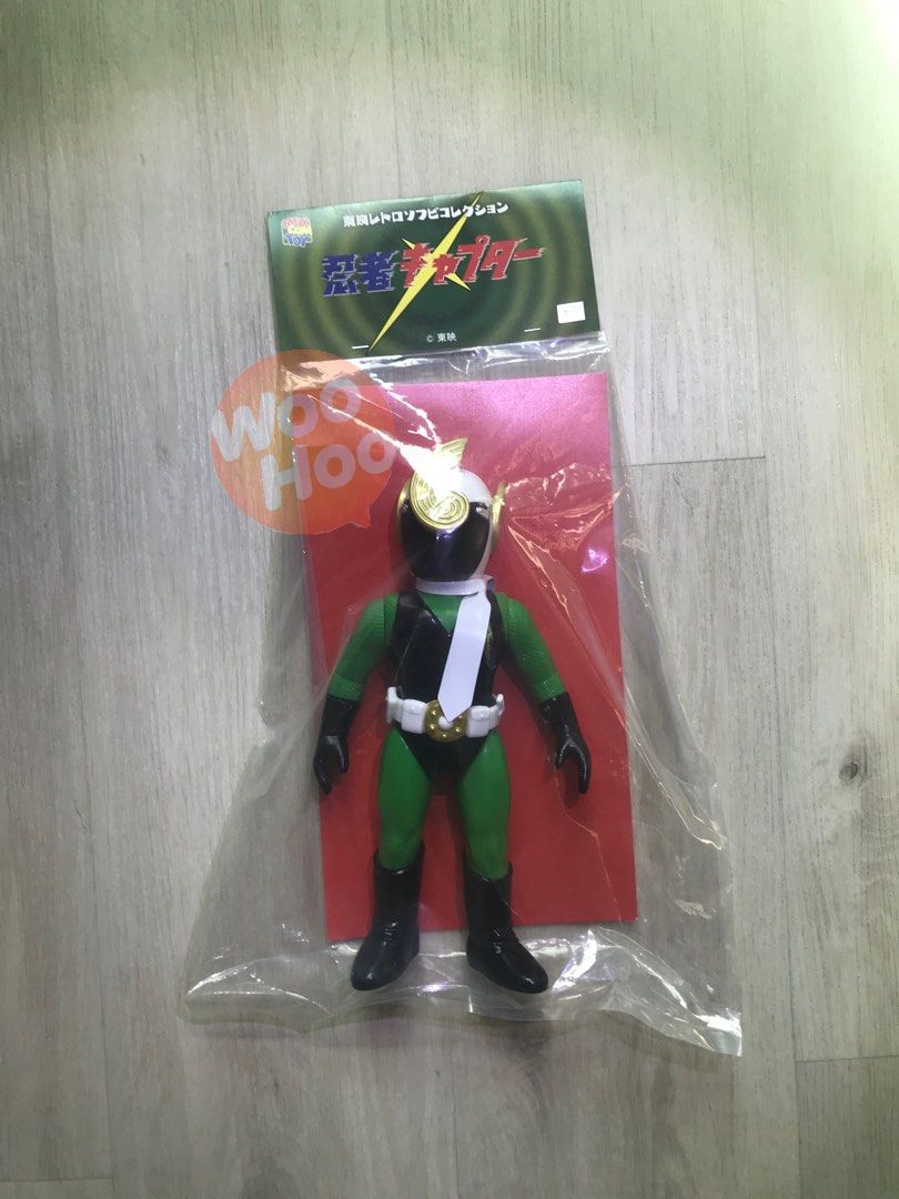 風忍捕手 忍者捕手 七忍 medicom sofubi sofvi vinyl 搪膠 膠品 大膠 軟膠 ソフビ kaiju 戰隊 特擊隊 特攝, 興趣及遊戲, 玩具 & 遊戲類 - Carousell