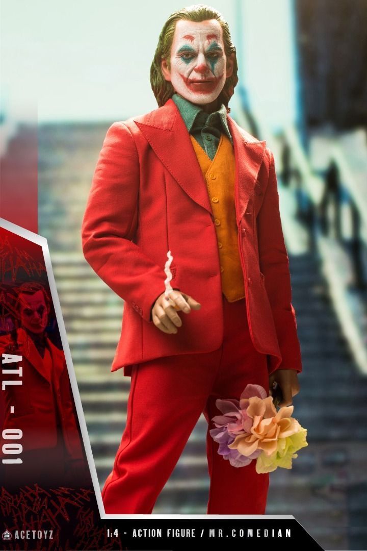 全新現貨 Ace Toyz ATL001 1/4 scale Mr Comedian figure Joker, 興趣及遊戲, 玩具 & 遊戲 ...