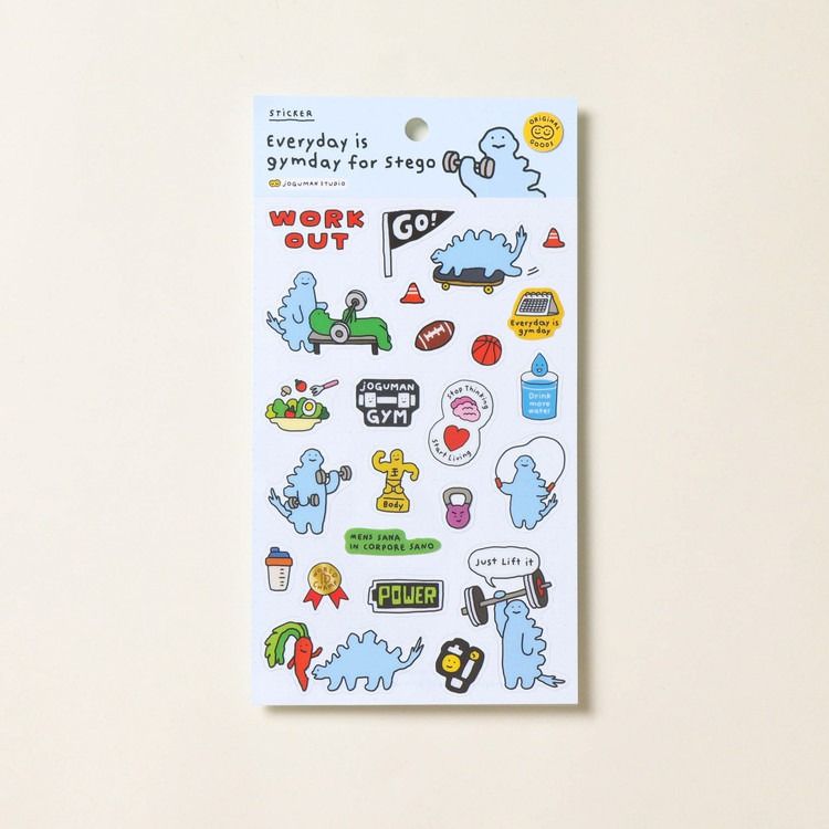 Pre-order 預購｜韓國文創 〗韓國Joguman studio UBHC stickers綠色恐龍貼紙／紋身貼紙, 預購 ...