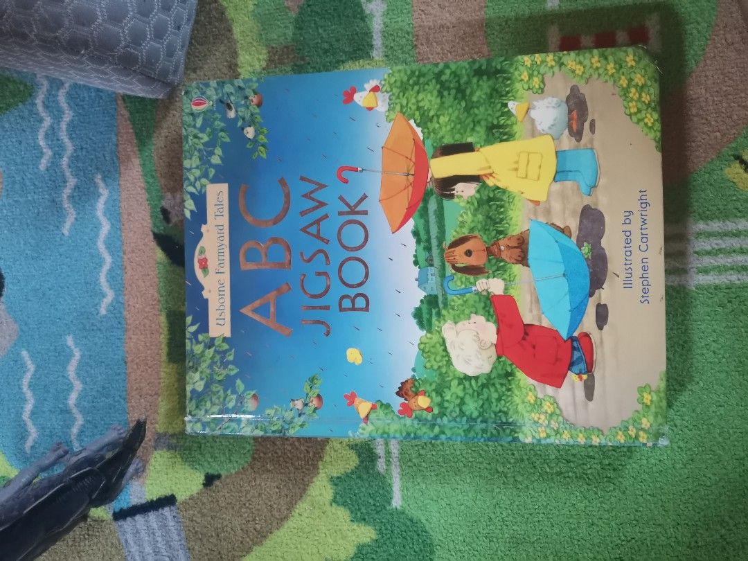 ABC Jigsaw book Usborne on Carousell