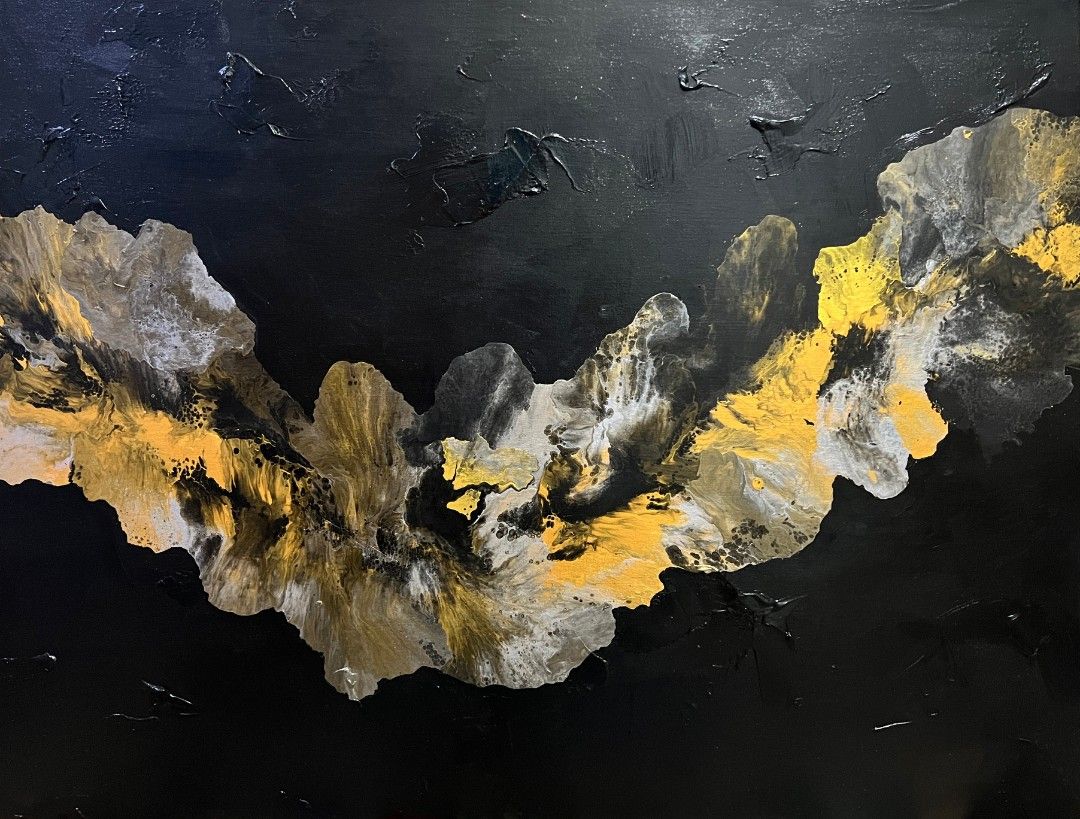 Abstract Painting "Flow of Success" on Carousell