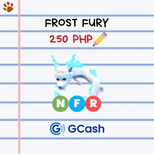 ADOPT ME | NFR FROST FURY, Video Gaming, Gaming Accessories, In-Game ...