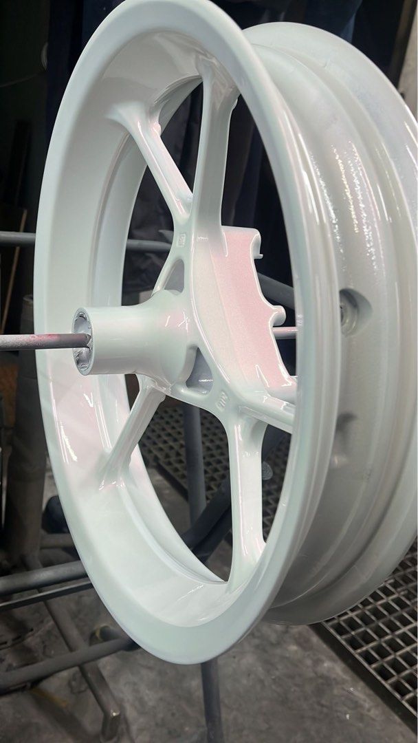 Aerox Nmax Xmax Rims (Pearl Pink), Motorcycles, Motorcycle Accessories ...