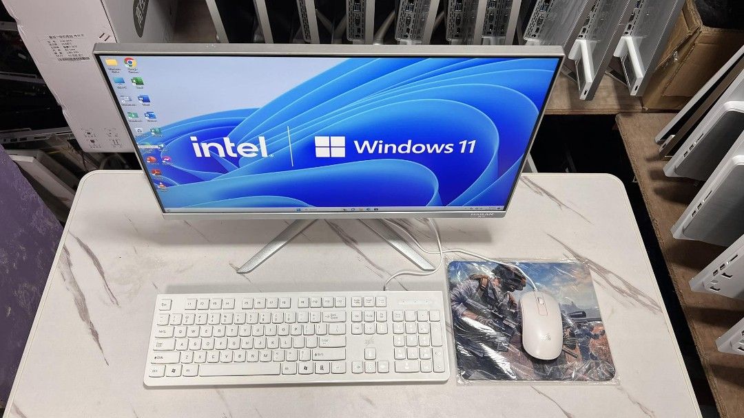 All In One Pc i5 7th Gen 8Gb.Ram 512Gb.Ssd Computer Built-in Hailan X6 ...