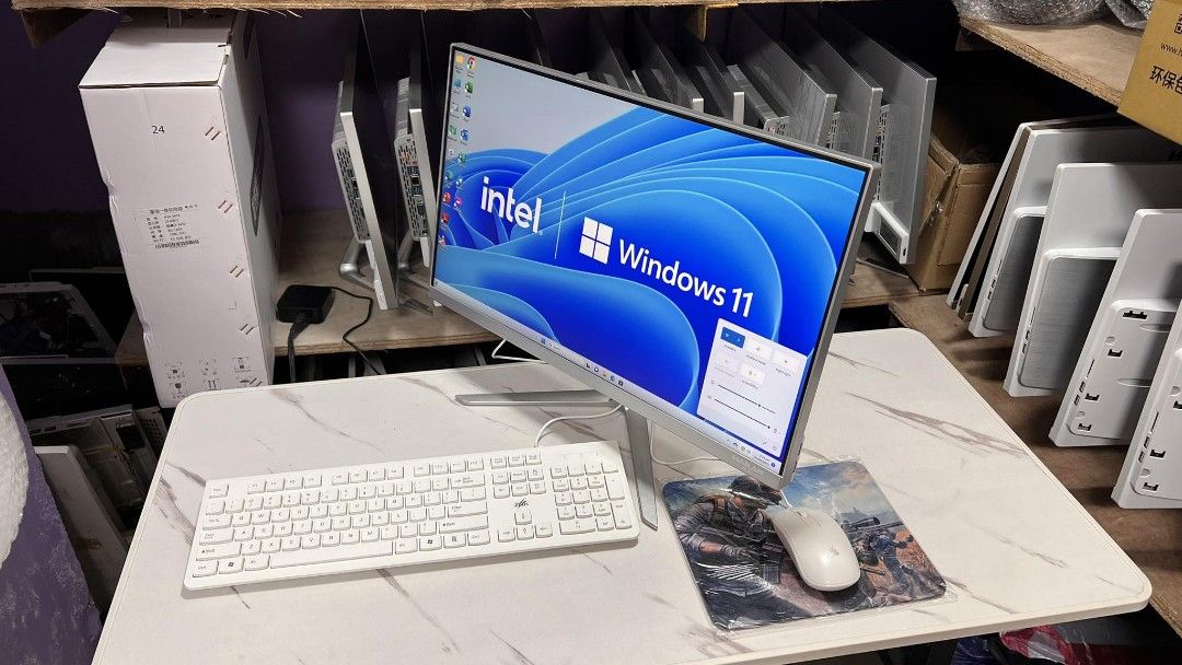 All In One Pc i5 7th Gen 8Gb.Ram 512Gb.Ssd Computer Built-in Hailan X6 ...