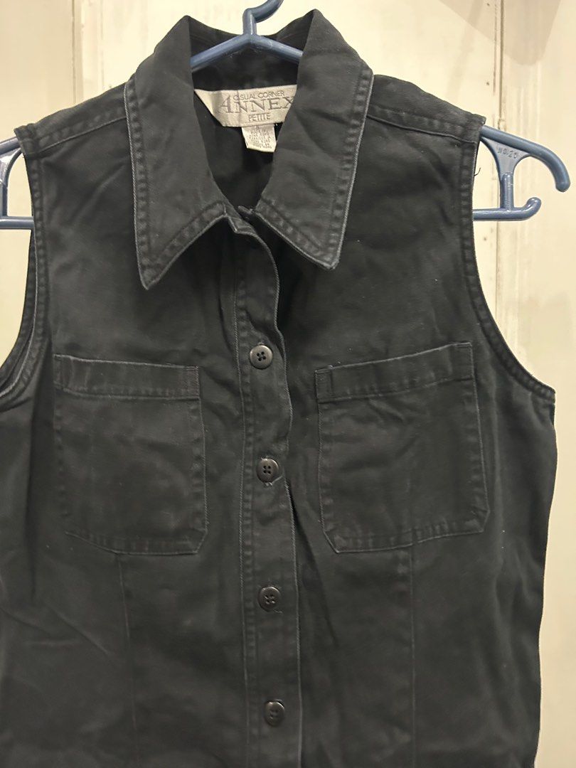 ANNEX Black Denim Dress on Carousell