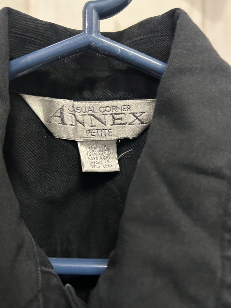 ANNEX Black Denim Dress on Carousell