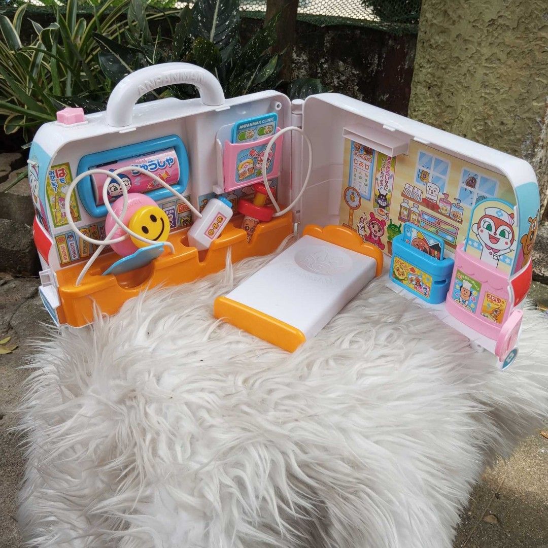Anpanman Medical Play Toy Hospital Kit, Hobbies & Toys, Toys & Games on ...