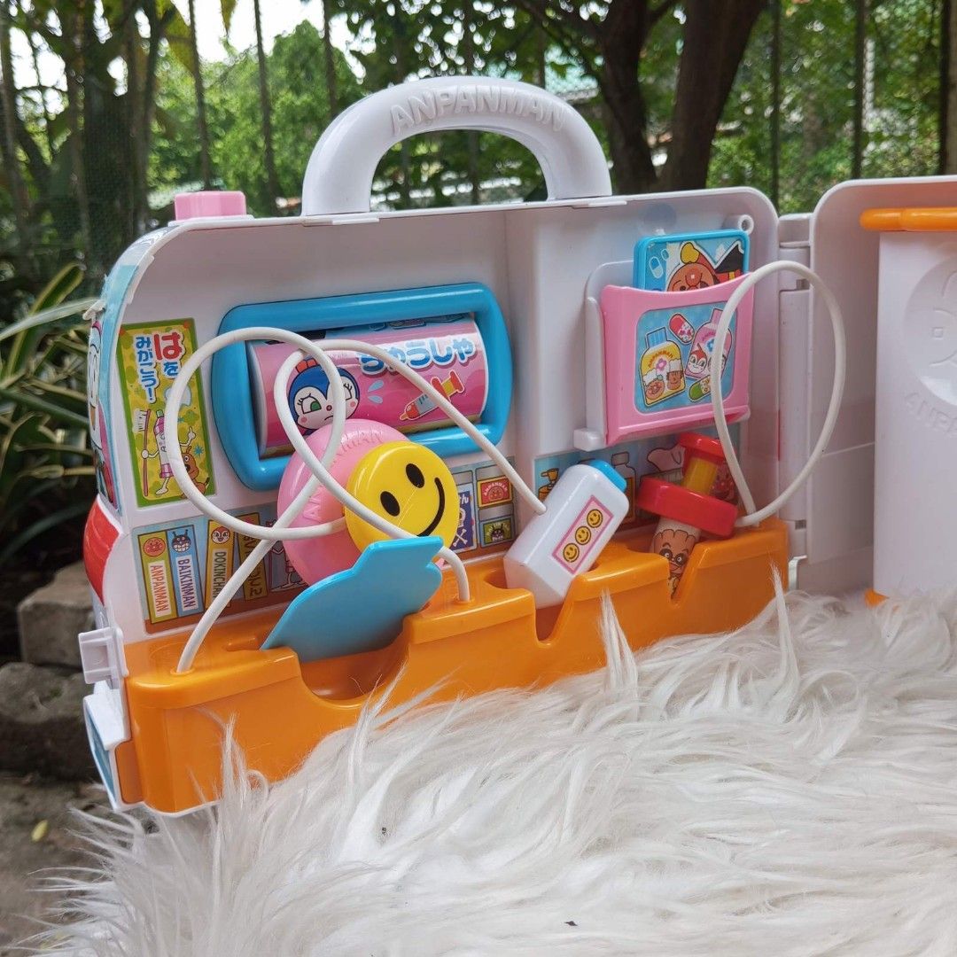 Anpanman Medical Play Toy Hospital Kit, Hobbies & Toys, Toys & Games on ...
